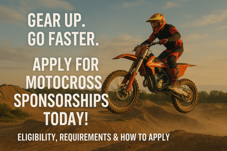 Motocross Sponsorship Programs - Eligibility, Requirements & How to ...