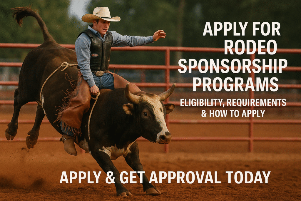 Apply for Rodeo Sponsorship Programs - Eligibility, Requirements & How ...
